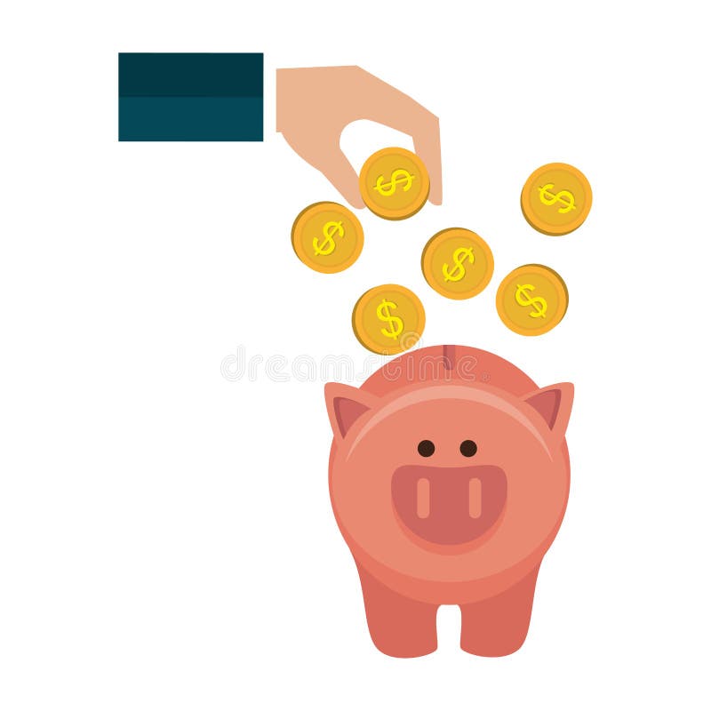 Hands human with money stock vector. Illustration of currency - 88540877