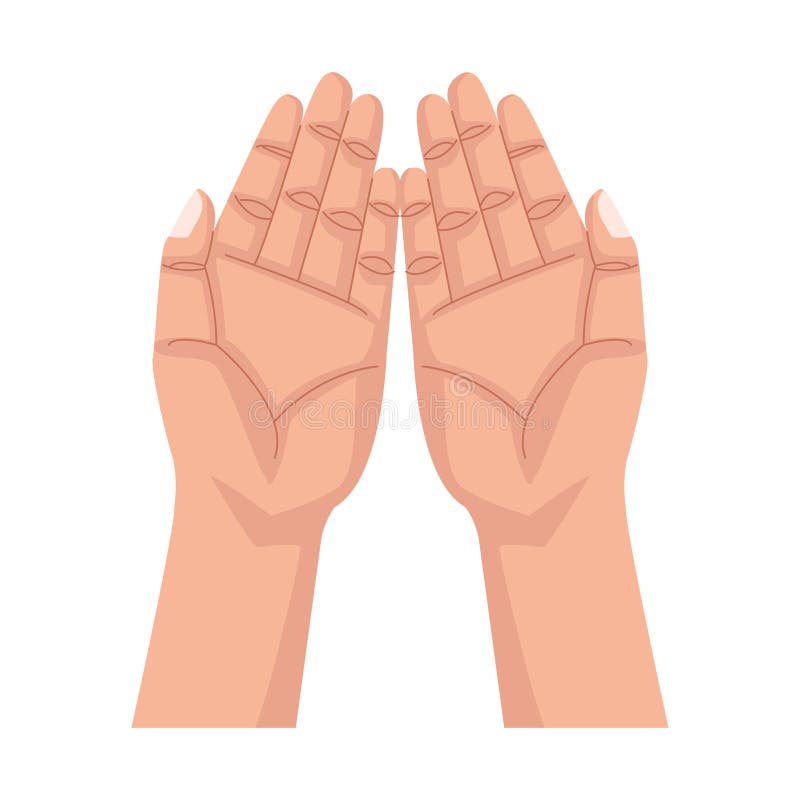 Two Open Hands Palm Up Stock Illustrations – 275 Two Open Hands Palm Up ...