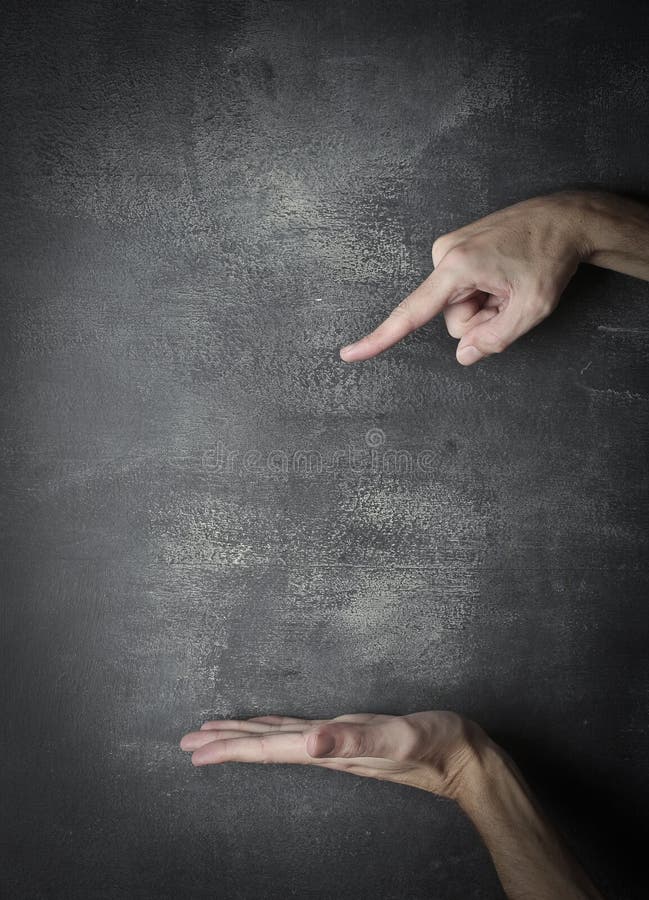 Man pointing out something stock photo. Image of point - 46364094