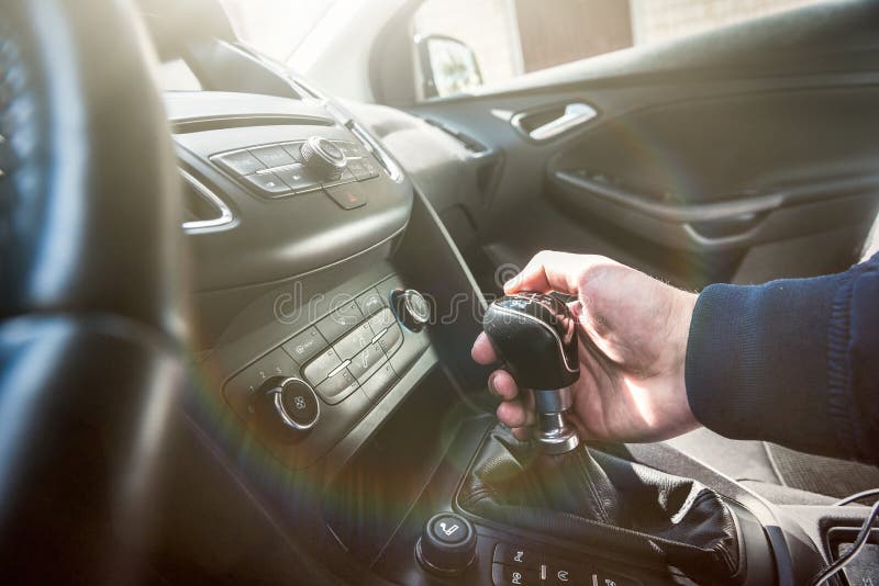 Hands Inside the Car, Preparing for the Trip Stock Image - Image of ...