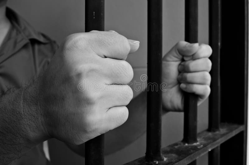 Jail stock photo. Image of bars, locked, captivity, fence - 15420348