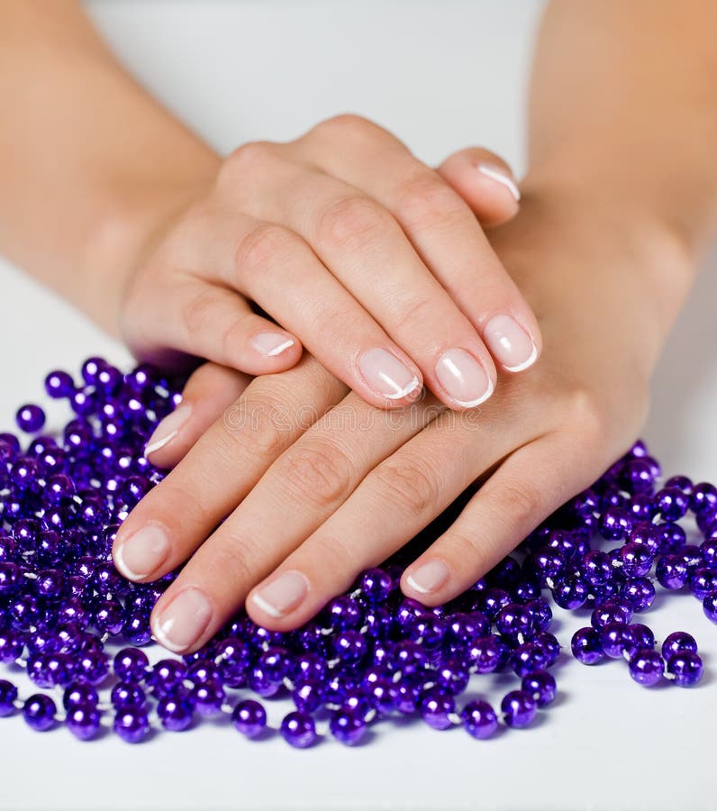 Hands and jewelry stock image. Image of jewelry, nails - 27444365