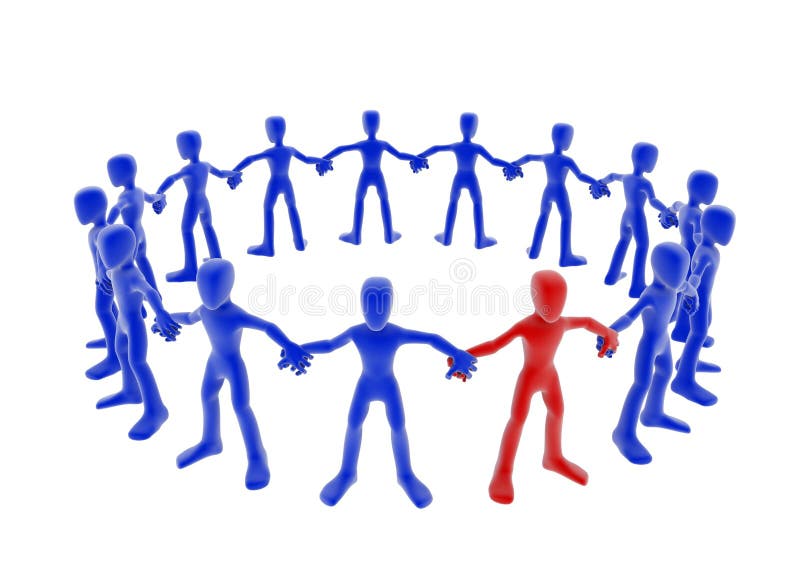 Hands joined (vector) stock vector. Illustration of drawing - 9055208