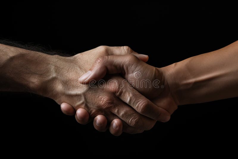Hands Joined in a Gesture of Collaboration, Teamwork among Different ...