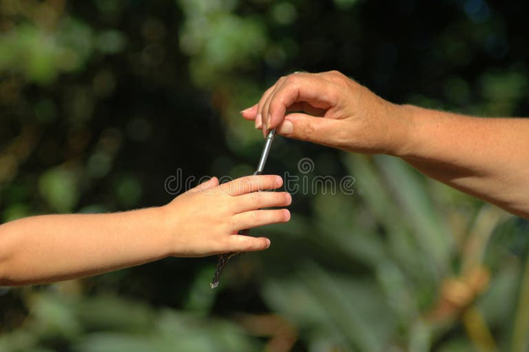 Hands with key of life stock photo. Image of caucasian - 2005114