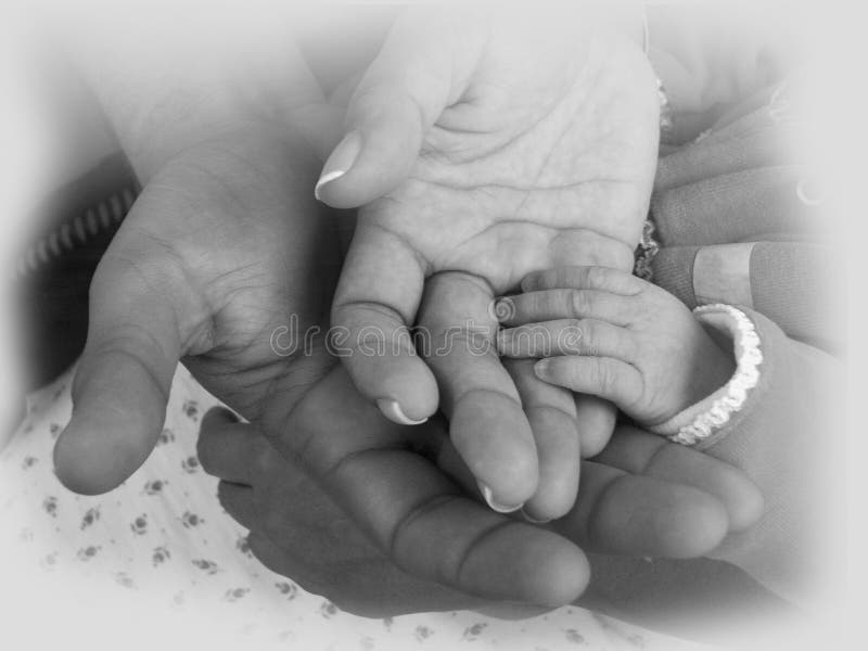 Hands life stock photo. Image of baby, children, family - 1392520