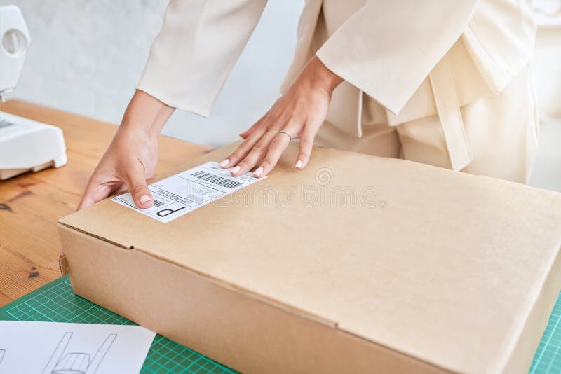 Hands, Logistics and Box for Shipping, Delivery or Package in Ecommerce ...