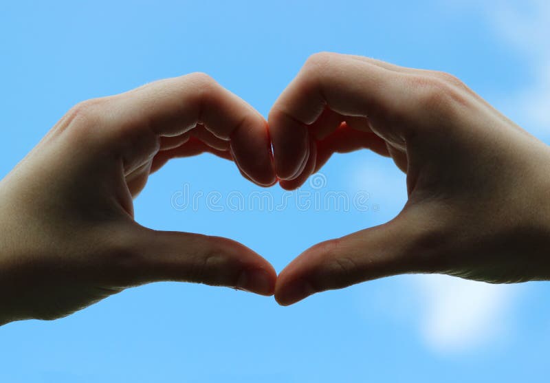 Hands of Love stock photo. Image of small, pretty, cute - 42805674