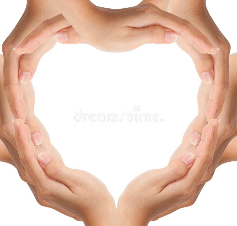 Hands make heart shape stock photo. Image of female, finger - 39003294