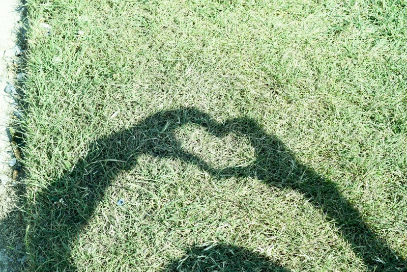 Hands Making Heart Symbol Shadow Stock Image - Image of making, shape ...