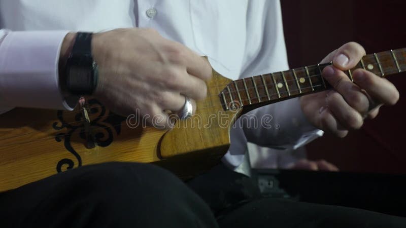 Man Playing Traditional Indian Classical Musical Instrument Tabla ...