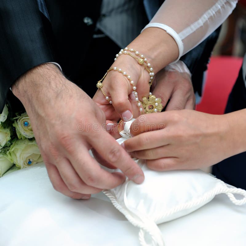 Hands in marriage stock photo. Image of wedding, marriage - 53313148