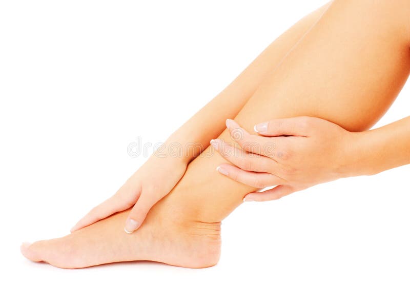 Woman leg care c stock photo. Image of human, foot, fresh - 9385952