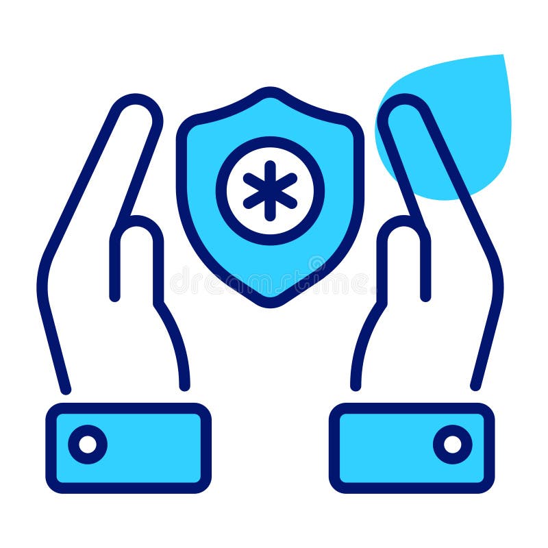 Safety Shield with Tick Mark Inside Light Bulb, Concept of Idea ...