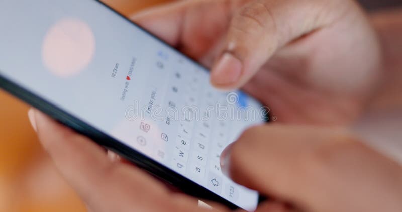 Hands, Mobile Phone and Laptop for Communication, Network and Internet ...