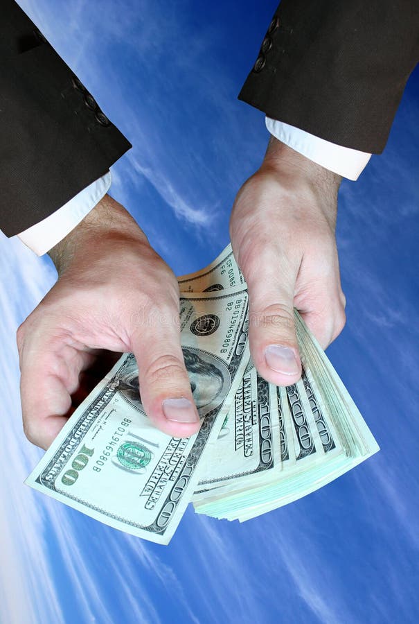 Hands and money stock photo. Image of white, dollar, holding - 2226524