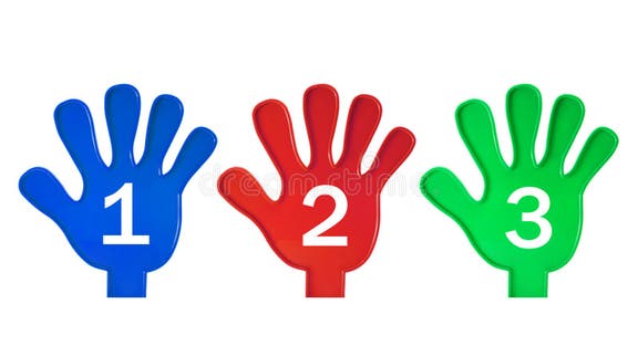 Hands with Numbers stock image. Image of numbers, life - 19224045