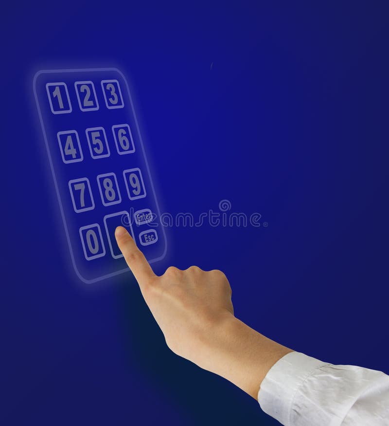 Hands and numeric keypad stock photo. Image of keyboard - 18588818