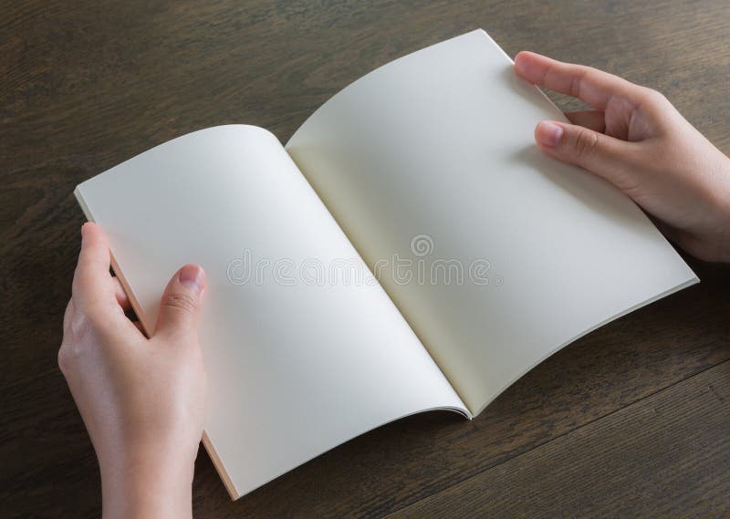 Hands open book stock image. Image of open, reading, girl - 48007259