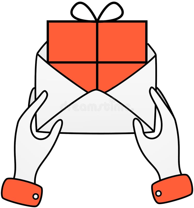 Hands Open Envelope Stock Illustrations – 740 Hands Open Envelope Stock ...