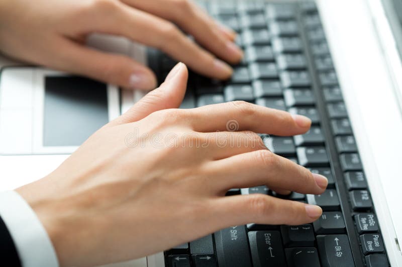 Hands over keyboard stock photo. Image of hardware, person - 11620556
