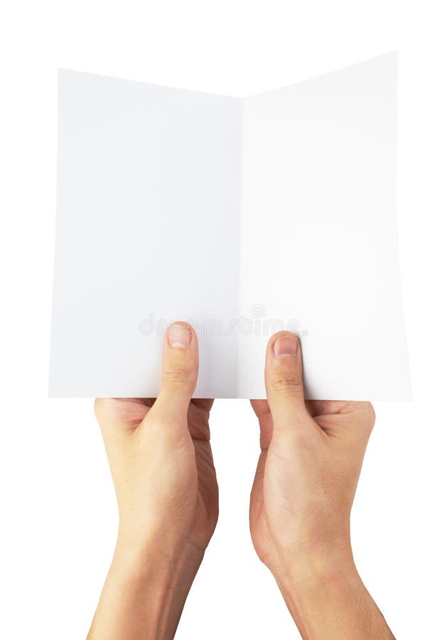Handing Paper stock image. Image of concept, male, blank - 38137847