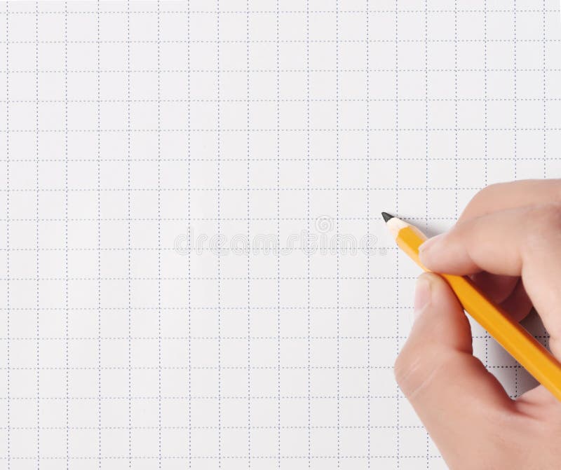 Pencil with a Rubber - Drawing. School Concept Stock Vector ...