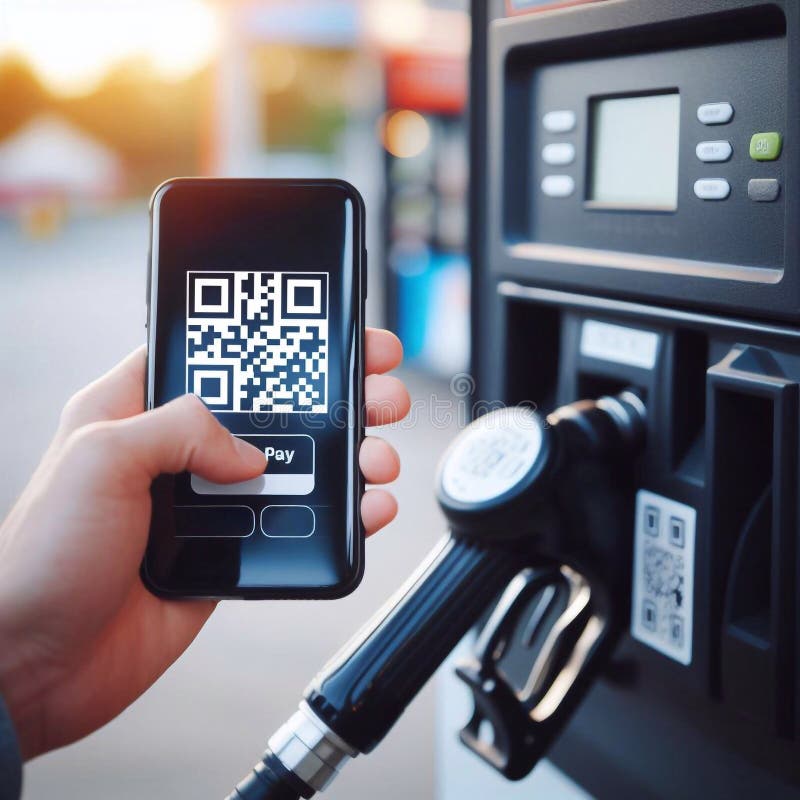 Hands and Phone Close-up, Scanning QR Code on Mobile Phone, Paying in ...