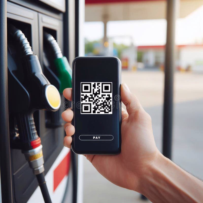 Hands and Phone Close-up, Scanning QR Code on Mobile Phone, Paying in ...