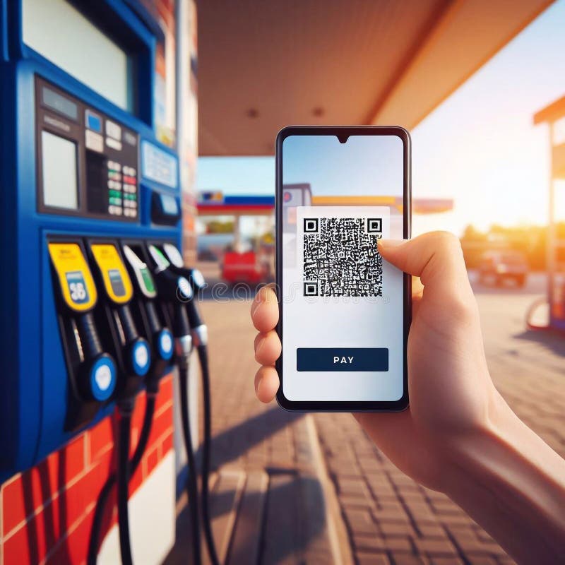 Hands and Phone Close-up, Scanning QR Code on Mobile Phone, Paying in ...