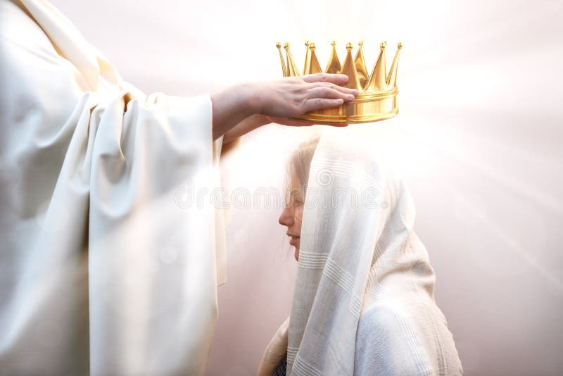 Hands Placing a Crown on a Woman S Head Stock Image - Image of church ... Hands Placing a Crown on a Woman S Head Stock Image - Image of church ...