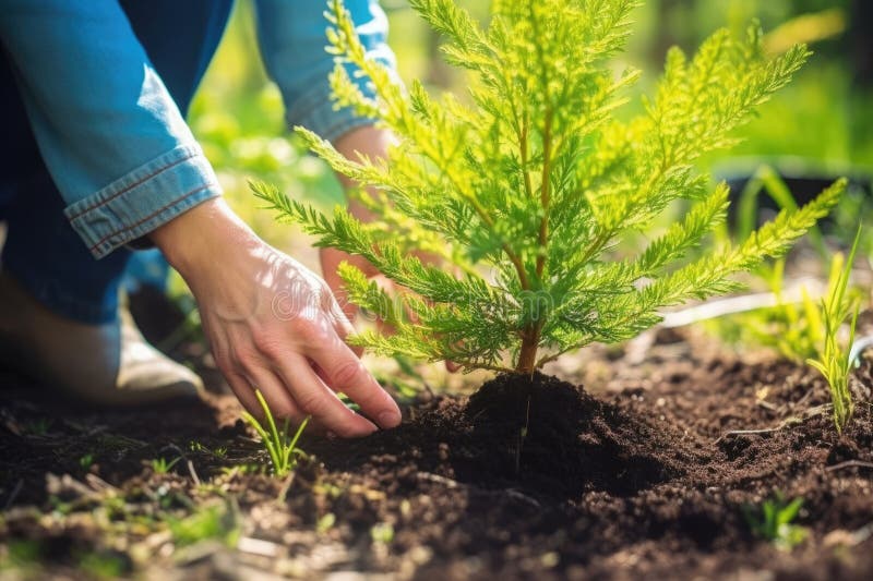 Hands Planting Flags with Revolutionary Symbols. Generative Ai Stock ...