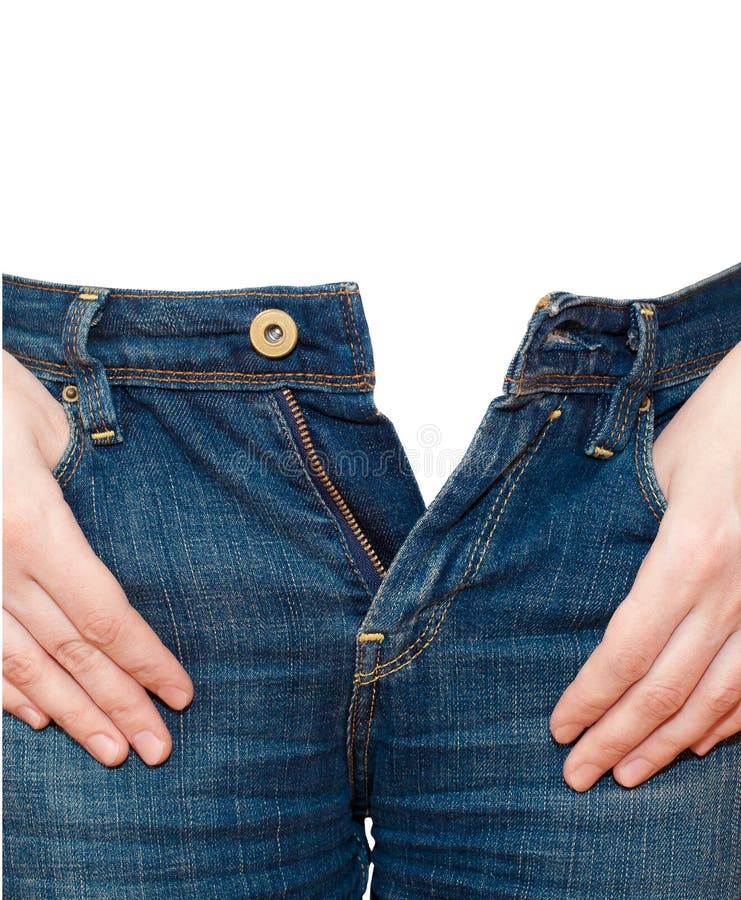 Hands in pockets stock photo. Image of sewing, pants - 24225040