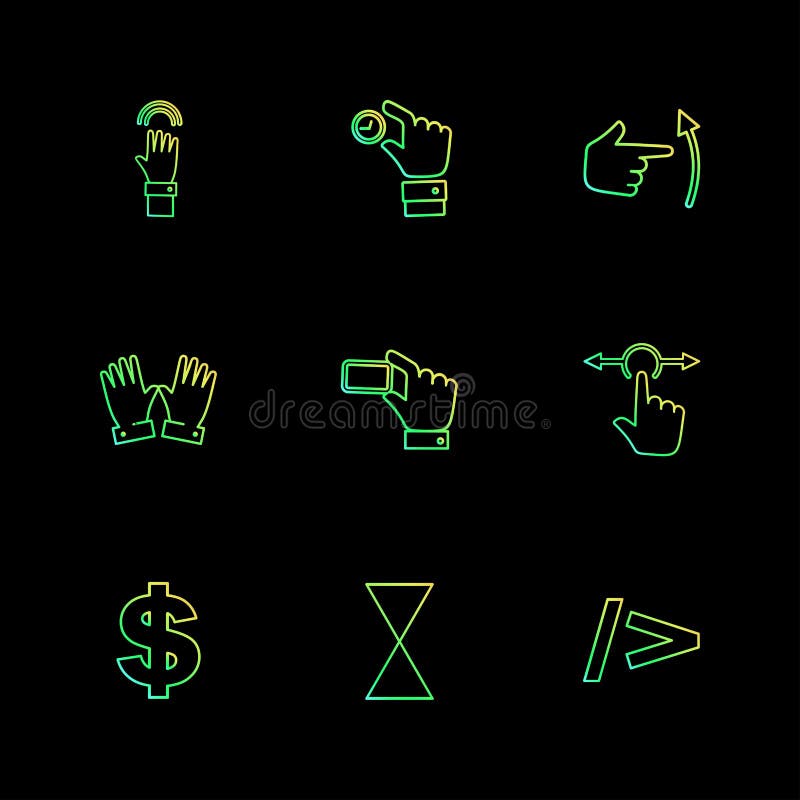 3D pointer arrows stock vector. Illustration of pointer - 14107686