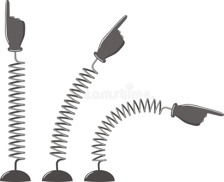 Finger Indicator Sign Stock Illustrations – 1,195 Finger Indicator Sign ...