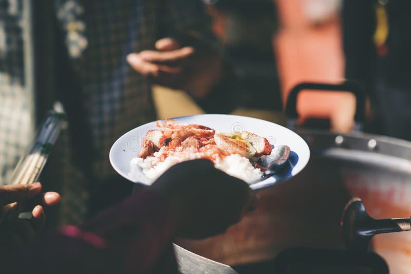 The Hands of the Poor Receive Food from the Hands of the Humane : the ...