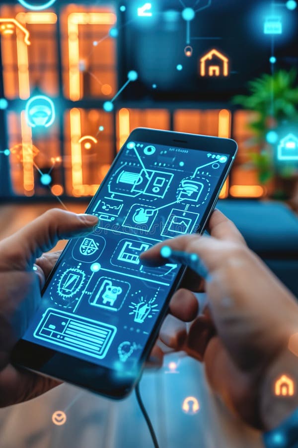 Hands Programming or Setting Up Smart Home Automation. Smart Control ... Hands Programming or Setting Up Smart Home Automation. Smart Control ...