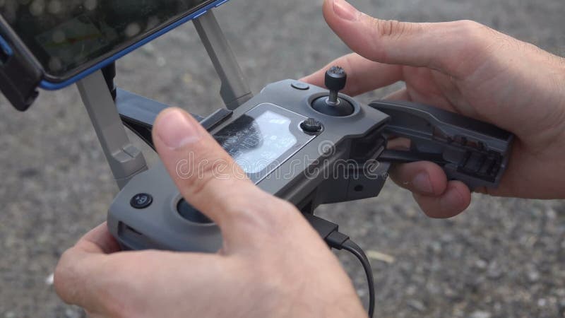Quadrocopter Remote Control Stock Footage - Video of military, device ...