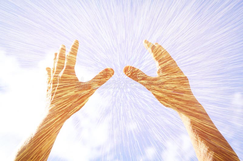 Raised Hands In Prayer