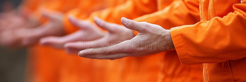 Hands Raised in Unity Seeking Truth, Justice, and Reconciliation for a ...
