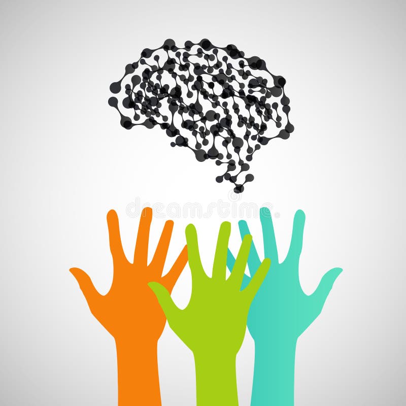 Vector Brain Hands Icon Stock Illustrations – 1,501 Vector Brain Hands ...