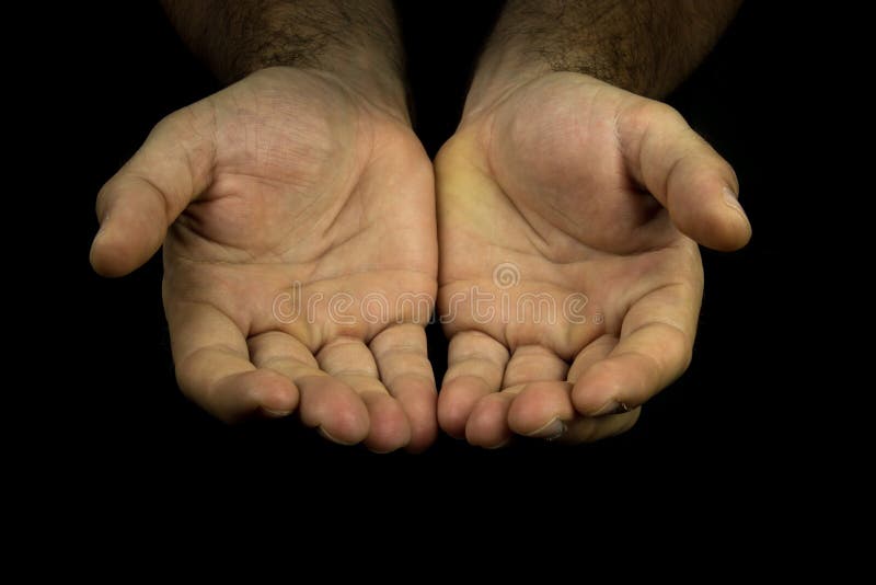 Hands Reaching Out Towards Camera Stock Image - Image of abstract ...