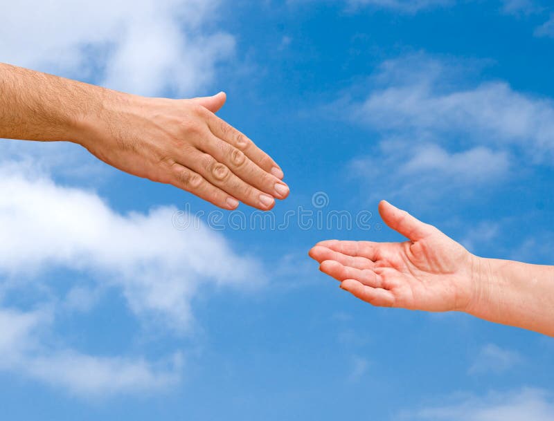 Hands Ready for Handshaking Stock Photo - Image of close, female: 11192292