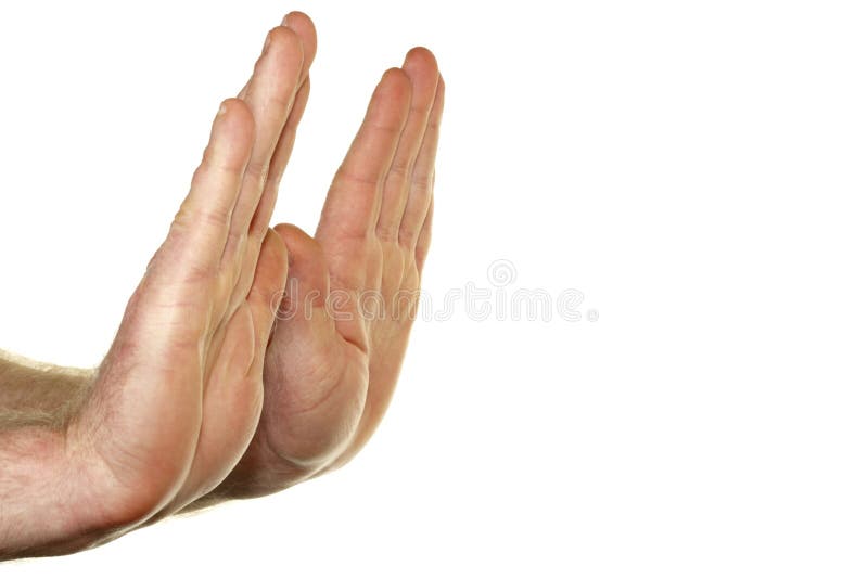 Hands Refusing stock image. Image of indication, blocking - 23263929