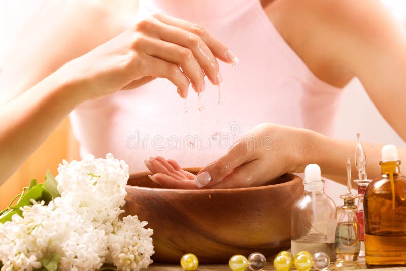 Hands relaxing stock photo. Image of female, skin, hand - 5257416