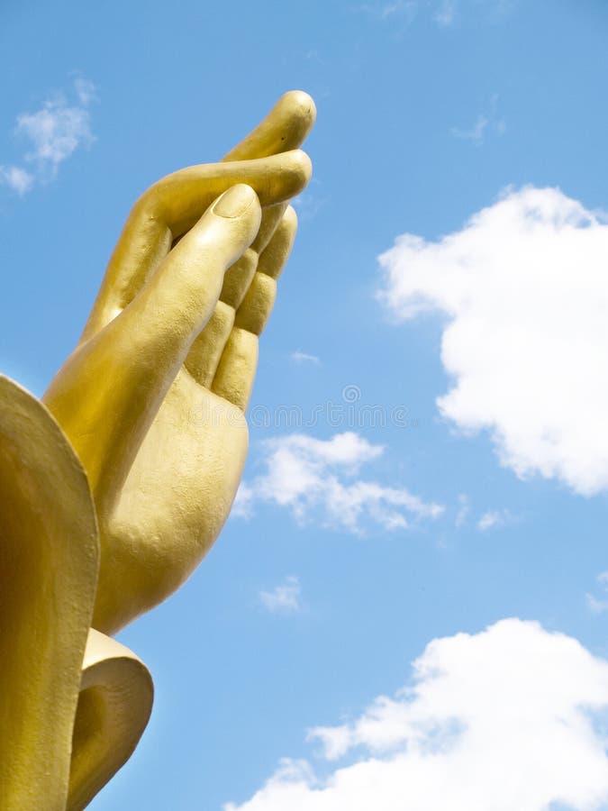 Hands of Respect in Thai Style Stock Photo - Image of buddhist ...