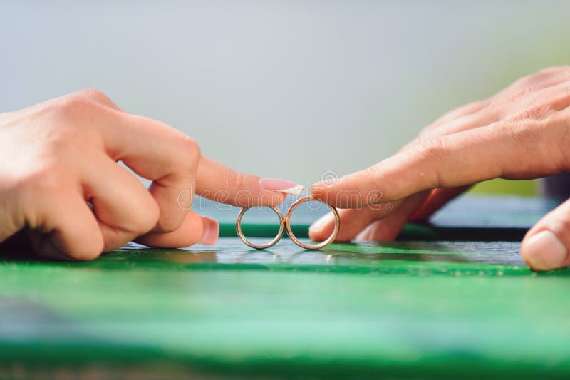 Hands with Rings stock photo. Image of flower, ceremony - 46423360