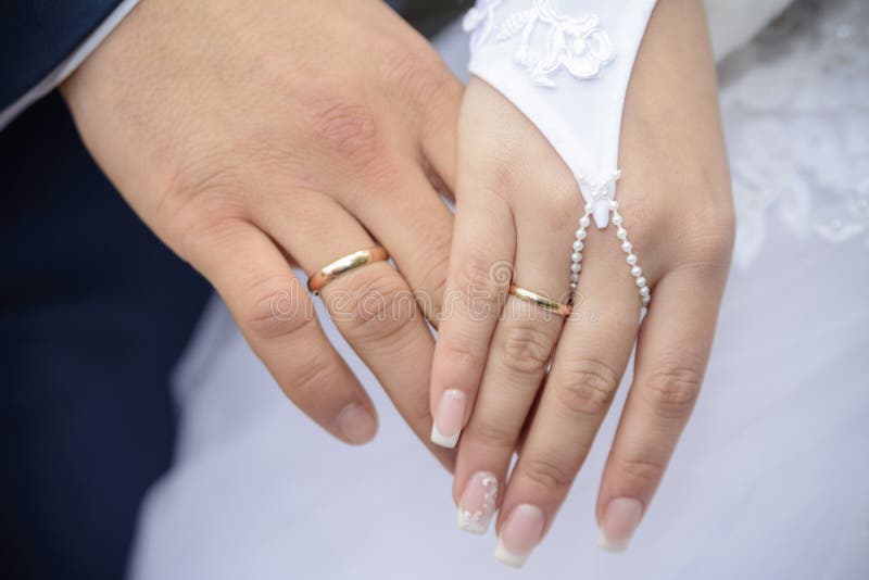 Hands rings stock photo. Image of dress, hands, married - 45463156