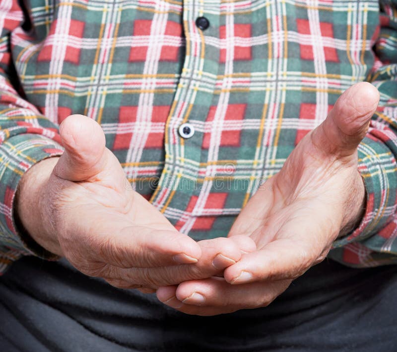 Hands of senior stock image. Image of human, adult, house - 40868729