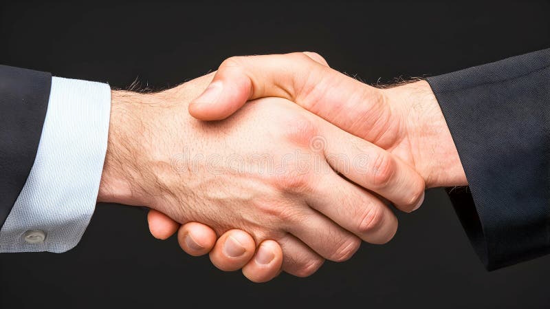 Hands Shaking Symbolizing Partnership and Cooperation, Symbolizing ...